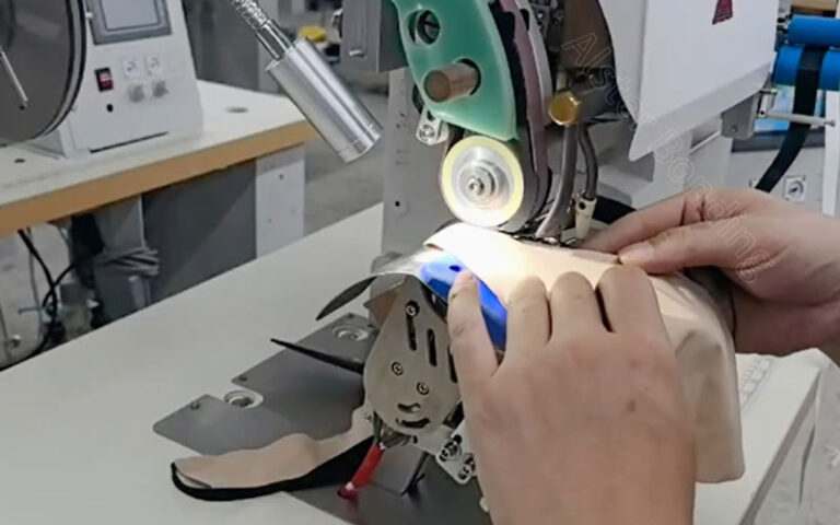 AT-203 seamless bonding machine for garment edge bonding